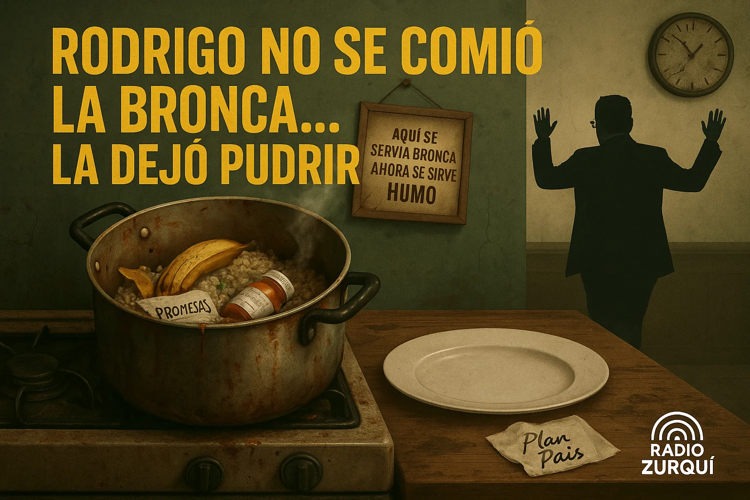 Rodrigo No Se Comió La Bronca: La Dejó Podrirse — Radio Zurqui
