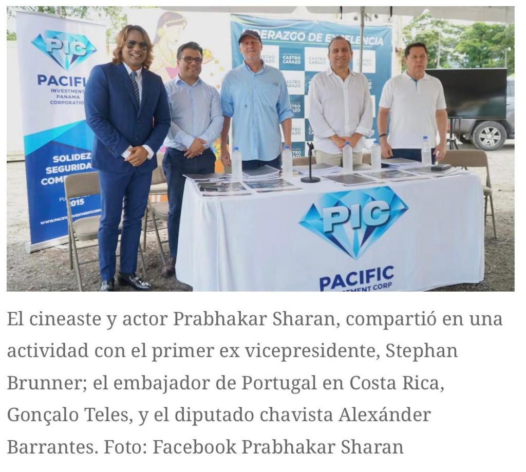 Prabhakar Sharan Prasad, el amigo con dólares, negocios y nexos en el poder — Radio Zurqui
