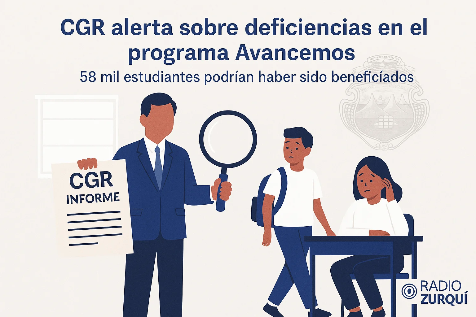 CGR Alerta Sobre Deficiencias En El Programa Avancemos — Radio Zurqui