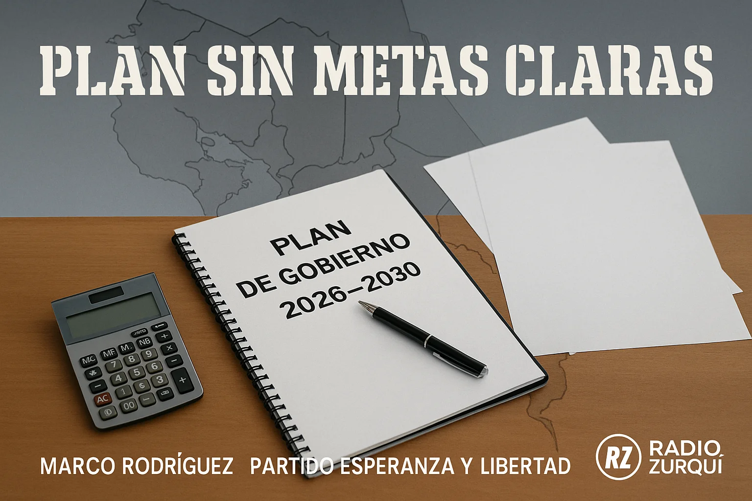 Marco Rodríguez Presenta Un Plan De Gobierno Sin Metas Claras Ni Costos ...