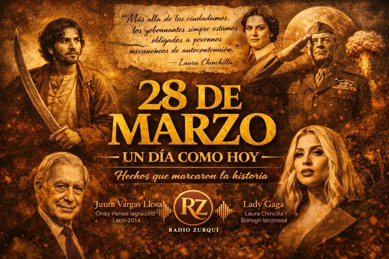 Un Día Como Hoy 28 De Marzo En La Historia — Radio Zurqui